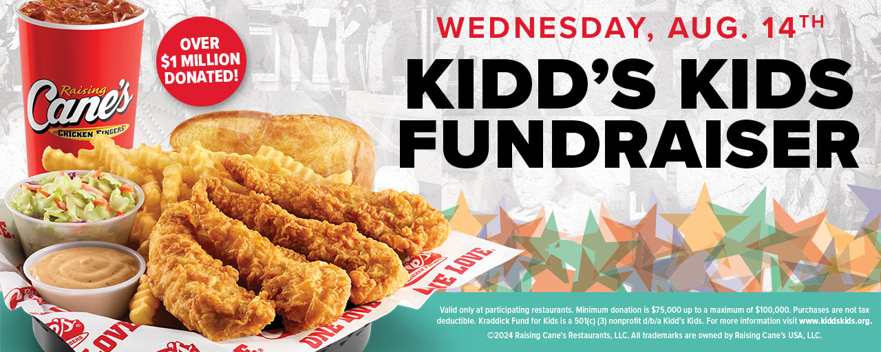 Raising Cane’s Giveback Day 2024 – Kidd's Kids | DFW Based Non-Profit